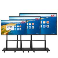 China Qtenboard 65 Inch Interactive Panel Smart Board with 4K Resolution 40-50 Touch Points and Android 14.0 OS for sale
