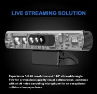 China 4K Ultra HD Mini Camera with 120° Wide-Angle Lens and 360° Rotation for Interactive Whiteboards for sale