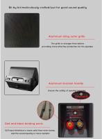 China 50W Output Power Conference Speaker with 2.4GHz RF Technology and Broadcast Priority Interface for Classroom Audio System for sale