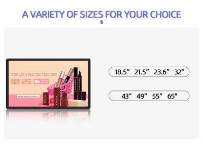 China 4K Ultra HD High Brightness 1000nits Digital Signage with Cloud-Based CMS Integration for Retail and Advertising for sale
