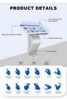 China 2K/4K Resolution Digital Signage with Cloud-Based CMS and Energy Efficiency for Schools and Libraries for sale