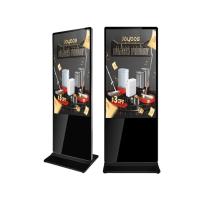 China 43 49 55 Inch Indoor Interactive Kiosk with 4K Ultra HD Display Cloud-Based CMS and Energy-Efficient Digital Signage Advertising Player for sale