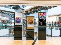 China 4K Resolution Interactive Kiosk with Commercial-Grade Durability and Touch Screen Display for Banking and Retail for sale