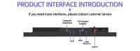 China 65 75 85 Inch 4K Resolution Interactive Touchscreen Outdoor Digital Signage LCD Advertising Screen for sale