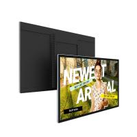 China 4K Resolution Wall Mounted Interactive Touchscreen Digital Signage LCD Display with Media Player for sale