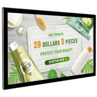 China 4K Resolution Wall Mounted Interactive Touchscreen Digital Signage LCD Display with Media Player for sale