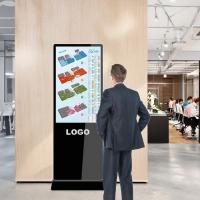 China 4K Resolution Touchscreen Bank Digital Signage with Android OS for High Interactivity and Compliance for sale