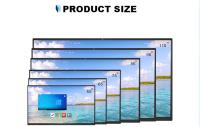 China 55-110 Inch 4K LCD Interactive Touch Panel with Android 14 for Schools and Classrooms for sale