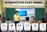 China Interactive Smart Board with 4K Screen 40 Touch Points and Android 14 System Digital Whiteboard for Teaching for sale