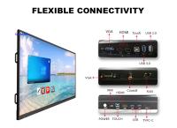 China 86'' 4K Screen Interactive Smart Board with 40-50 Touch Points and Android 14 System for Classroom Teaching for sale