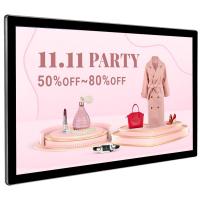 China 4K Resolution Wall Mount Digital Signage LCD Screen with Android Windows System for Indoor Advertising Display for sale