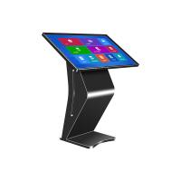 China 43-65 Inch Floor Standing Self-Service Kiosk with 3840x2160 Resolution, 178° Viewing Angle, and IP54-Rated Casing for Indoor Digital Signage for sale