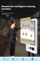 China Self-Service Kiosk with Capacitive Touch 20 Points 1920x1080 Resolution and Windows10/11 or Android 14.0 System for sale