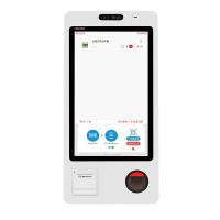 China 10-Point Capacitive Touch Screen Kiosk with Centralized CMS Control and IP54-Rated Casing for Self-Service Ordering for sale
