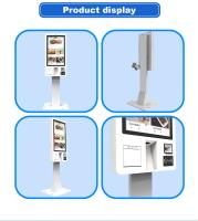 China Self-Service Kiosk with 10-Point Capacitive Touchscreen IP54-Rated Casing and Centralized CMS Control for sale