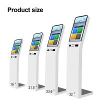 China 10.1-65 Inch Self-Service Kiosk with 3840x2160 Resolution and 178° Viewing Angle for Queue Management System for sale