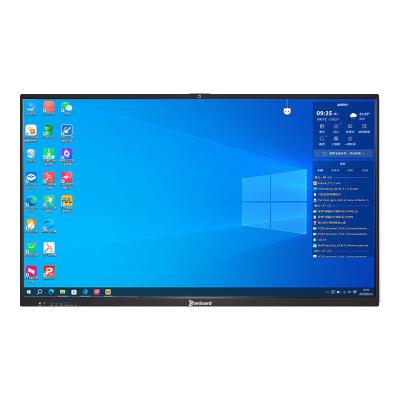 China Qtenboard 40 Touch Points 4K Interactive Smart Board with Multi-Language Support for Classroom & Office for sale