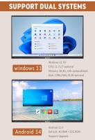 China V100 Chip Interactive Whiteboard with 4K Resolution, 40 Touch Points, and Multi-OS Support for Seamless Collaboration for sale