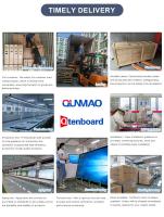 China Qunmao Wholesale 86 Inch Interactive Flat Panel with 4K Resolution 40-50 Touch Points and Android 14.0 Windows OS for Education for sale