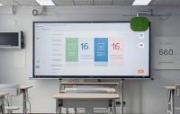 China Qtenboard 4K Resolution Interactive Smart Board with 40-50 Touch Points and Android 14.0 OS for sale