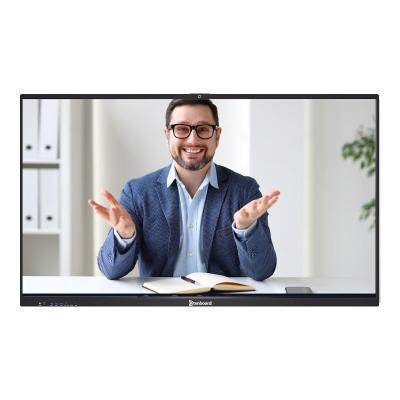China 4K Resolution 40-50 Touch Points Plug-and-Play Setup Interactive Smart Board Digital Whiteboard for sale