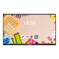 China 50 Point Touch 4K Resolution Interactive Whiteboard with Android IOS PC Sharing Smart Digital Whiteboard for sale