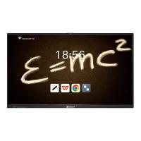 China 3840 x 2160 Resolution 40-50 Touch Points Anti-glare Surface Interactive Smart Board Digital Whiteboard for sale