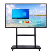 China Qtenboard 40 Touch Points 4K Interactive Smart Board with Multi-Language Support for Classroom & Office for sale