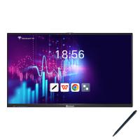 China Qtenboard 55-110 Inch 4K Interactive Smart Board with 40-50 Touch Points and Windows 11 + Android 14.0 for Conference and Education for sale
