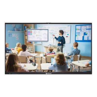 China 4K High Precision Interactive Smart Board with 40 Point Touch and Custom LOGO for sale