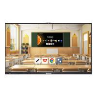 China Qtenboard 55-110 Inch 4K Ultra HD 40 Point Touchscreen Interactive Smart Board for Classroom and Office for sale
