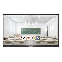 China Qtenboard 4K Interactive Whiteboard with 40-50 Touch Points and Android 14 OS for Smart Classrooms for sale