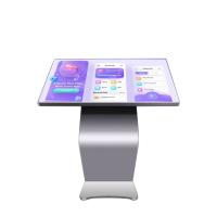 China 4K UHD Digital Signage Touch Screen Kiosk with Cloud-Based CMS and RFID Integration for Indoor Advertising for sale