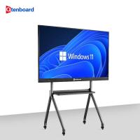 China Qtenboard 4K Ultra HD Interactive Flat Panel with 40-50 Touch Points and Dual OS for Classroom and Office for sale