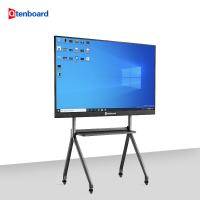 China Qtenboard 86 Inch 4K Ultra HD Interactive Whiteboard with 40-50 Touch Points and Android 14.0 OS for sale
