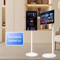 China Portable TV Tablet with Built-In Battery Android 13 and 1080p Full-HD Smart Touch Screen TV for sale