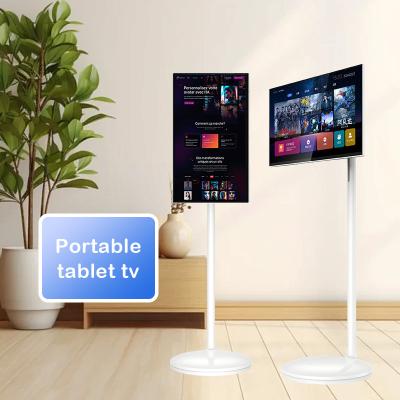 China 4K Touch Screen Portable TV Tablet with Android 14 and Wireless Rechargeable Stand By Me TV for sale