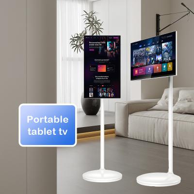 China 32 Inch Android 13 Rechargeable Portable TV Tablet with Smart Touch Screen Stand By Me TV for sale