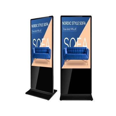 China High Brightness Touch Screen Digital Signage with 4K Resolution LCD Display Monitor for Indoor Media Player for sale
