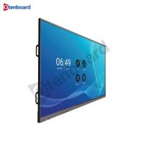 China Qtenboard 55-110 Inch 4K Resolution Interactive Smart Board with 40-50 Touch Points and Android 14 OS Digital Whiteboard for sale