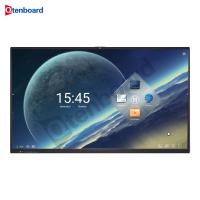China Qtenboard 55-inch Interactive Smart Board with 4K Ultra HD Display, 40-50 Touch Points, and Dual OS (Windows + Android 14.0) for sale