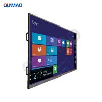 China Qtenboard Interactive Smart White Board with 4K Ultra HD Screen 40-50 Point Touch and Dual OS for Education for sale