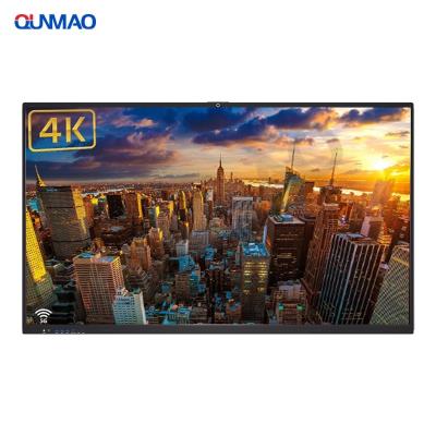 China Qtenboard 86 Inch Interactive Touch Panel with 4K Screen and 40 Touch Points for Classroom Whiteboard for sale