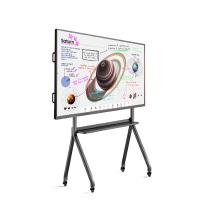 China Qtenboard 65 75 86 98 Inch Interactive Whiteboard with 4K Resolution 40-50 Touch Points and Android 14.0 OS for Education and Conference for sale