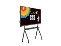 China Qtenboard 55 Inch 4K Resolution Interactive Smart Board with 40-50 Touch Points and Android 14.0 OS for sale