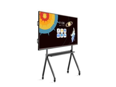 China Qtenboard 55 Inch 4K Resolution Interactive Smart Board with 40-50 Touch Points and Android 14.0 OS for sale