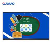 China 55 65 75 Inch Pen Finger Touch Interactive Flat Panel Interactive Smart Boards for sale