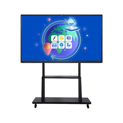 China Qtenboard Interactive Smart Board with 4K Resolution, 40-50 Touch Points, and Android 14.0 OS for Conference and Education for sale