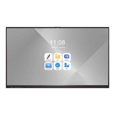 China 65/75/86/105/110 Inch Finger Pen Multi Touch Screen Smart White Board Conference for sale