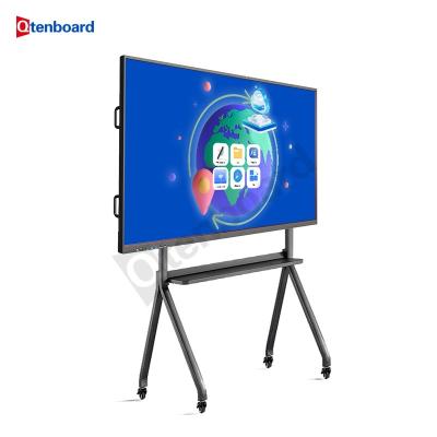China 65 Inch 4K HD Interactive Whiteboard with Infrared Touch Frame for Digital Classrooms for sale